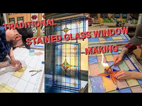 Glass Lead Came And Copper Foil Work